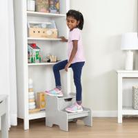 China High Quantity Wooden Step Stool Space Saving Essential Top Choice for Kids Furniture for sale
