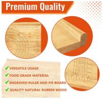 China Pastry Wooden Board 24x20 Kneading Board with Measurements Common Size or Custom for sale