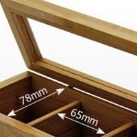 China Handmade and Customizable Solid Wood Bamboo Tea Gift Box Packaging for OEM ODM Orders for sale