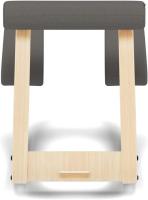 China Handmade Natural Ash Original Ergonomic Office Kneeling Chair with Dark Grey Revive Fabric for sale