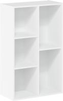 China Floor Standing 5-Cube Custom Service Wood Bookshelf for Home Storage and Organization for sale
