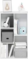 China Floor Standing 5-Cube Custom Service Wood Bookshelf for Home Storage and Organization for sale
