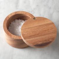 China Customized Size Wooden Lid Tea Sugar Container Bin Food Storage Box Jar Spice Jar Set for sale