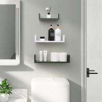 China White and Green Wall Storage U Shaped Floating Shelves for Microwave Oven for sale