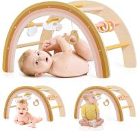 China Unisex Wooden Play Gym for Baby 0-5 Months As Your Request Wooden Baby Toys by Tiny Land for sale
