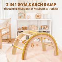 China Unisex Wooden Play Gym for Baby 0-5 Months As Your Request Wooden Baby Toys by Tiny Land for sale
