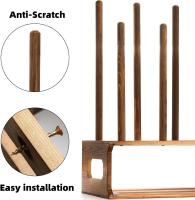 China Rustic Wood Boot Rack Organizer Colour As your request for Entryway Shoe Storage for sale
