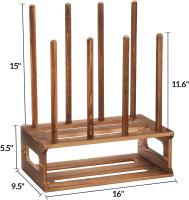 China Rustic Wood Boot Rack Organizer Colour As your request for Entryway Shoe Storage for sale