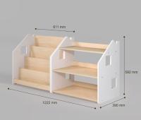 China Modern Design Montessori Furniture High Quantity Advantage for Nursery Bookshelf for sale