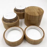 China Healthy Wooden Cream Jar for Sunscreen Cosmetics Natural and Eco-friendly for sale