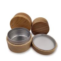 China Healthy Wooden Cream Jar for Sunscreen Cosmetics Natural and Eco-friendly for sale