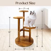 China Customized Logo Wooden Plant Stand for Indoor Pine Wood Garden Plant and Tiered Stand for sale