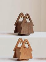 China Stylish Wooden Christmas Tree Shaped Desktop Organizer for Office Supplies and Tools for sale
