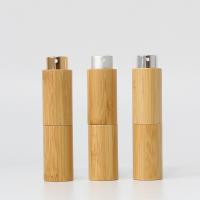 China Cosmetic Packaging Perfume Essential Oil Spray Bottle Wooden Bamboo Customized Packaging Bottle for sale