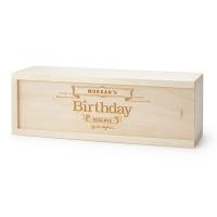 China Stock grade Red Wine Box Wooden Packaging Printing Handling Other Rectangle/ Square /Round for sale