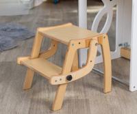 China Modern Design Style 2in1 Convertible Step Stool Chair Perfect for Kids and Toddlers for sale