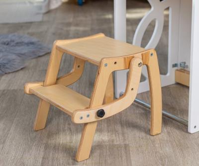 China Modern Design Style 2in1 Convertible Step Stool Chair Perfect for Kids and Toddlers for sale