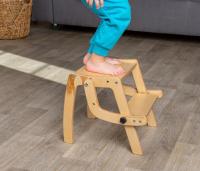 China Modern Design Style 2in1 Convertible Step Stool Chair Perfect for Kids and Toddlers for sale