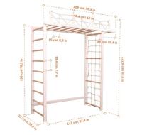 China Customizable Children's Jungle Gym with Optional Rope Accessory and Nursery Mobile for sale