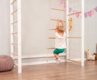 China Customizable Children's Jungle Gym with Optional Rope Accessory and Nursery Mobile for sale