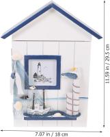 China Wood Nautical Wall Mount Hanging Decorative Handmade Key Holder for Office Building for sale