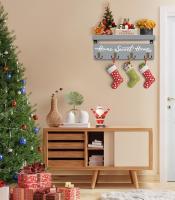 China Customized Shape Wood Key Holder Wall Mount Key Hanger Organize Your Key Collection for sale