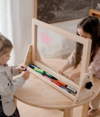 China Sample Charge and Printing 4 in 1 Wooden Table Easel for Professional Sample Results for sale