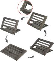 China Customized Size Folding Rack for Adjustable Reading Book Recipe Binder Tablet Holder for sale
