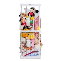 China Ball Storage Animal Zoo Cage Organizer Functional Design for Stuffed Plush Toy Holder for sale