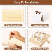 China Functional Multifunction Earring Holder for Organized Jewelry Display and Storage for sale