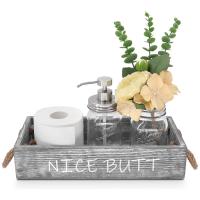 China Industrial Wooden Food Container Tray for Bread Fruit Storage and Home Decor Handmade for sale
