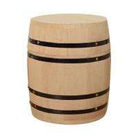 China Wooden Plain Color Storage Barrel Customizable for Your Preferences for sale