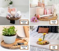 China Customized Logo Acacia Couch Tray for Eco-friendly Adjustable Wooden Sofa Arm Table for sale
