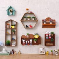 China Customized Design Wood Shelf Key Holder and Entryway Mail Organizer for Wall Mounting for sale