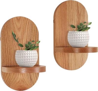 China Functional Multifunction Design Wooden Floating Shelves for Home Office Display for sale