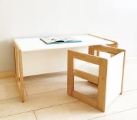 China Space-Saving and Functional Montessori Table Chair for Kids Bedroom Furniture for sale