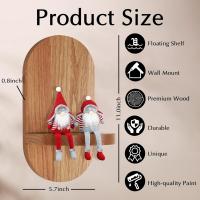 China Functional Multifunction Design Wooden Floating Shelves for Home Office Display for sale
