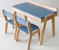 China Kids Bedroom Set High Quantity Wooden Kids Desk and Chairs for Montessori Furniture for sale