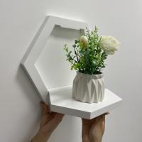 China Space-saving PANEL Wood Wall Shelf for Displaying Flowers and Organizing Home Items for sale
