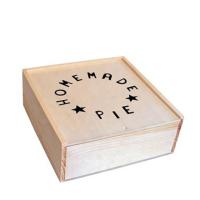 China Vitalucks Custom Apple Pie Packaging Eco-Friendly Wooden Box for Special Gift Giving for sale