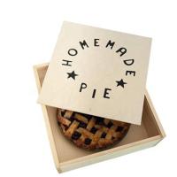 China Vitalucks Custom Apple Pie Packaging Eco-Friendly Wooden Box for Special Gift Giving for sale