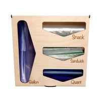 China Convenient Hinged Lid Baggie Organizer Custom Printing for All Your Storage Solutions for sale