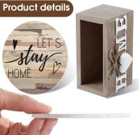 China Custom Logo Size Home Decoration Wooden Heart Coasters For Drinks Item Cup holder mat for sale