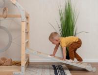China Mobile Toddler Climbing Gym with Printing and Optional Waldorf Rope Accessories for sale