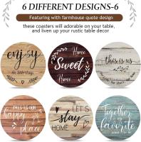 China Custom Logo Size Home Decoration Wooden Heart Coasters For Drinks Item Cup holder mat for sale
