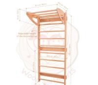 China Montessori Toddler Climbing Gym High Quantity Baby Mobile Ladder with Rope Accessories for sale