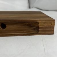 China Mail Packing Wooden Wall Shelves Set Wall Mounted Solid Wood Hanging Shelf for Storage for sale