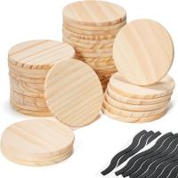China Engraved Eco Friendly Wood Coasters for Table Decoration Accessories Stocked Mats Pads for sale