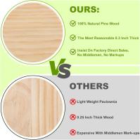China Engraved Eco Friendly Wood Coasters for Table Decoration Accessories Stocked Mats Pads for sale