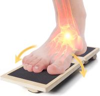 China Balance Board Training Non-Slip Wood Wobble Board for Ankle Strengthener Exerciser for sale